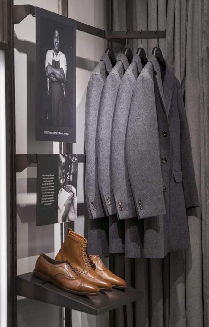 Allen Edmonds Footwear Flagship Store Design | MG2 Architects and Designers