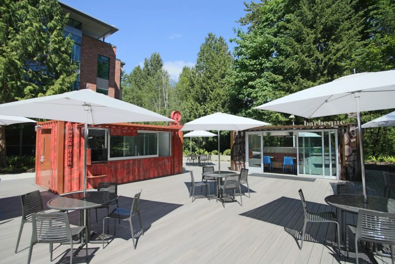 Corporate Campus Food Pods | Next-Generation Dining by MG2 Architects