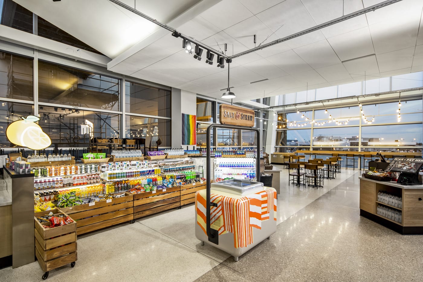 Capitol Hill Food Hall at Sea-Tac | Food & Beverage Branding ...