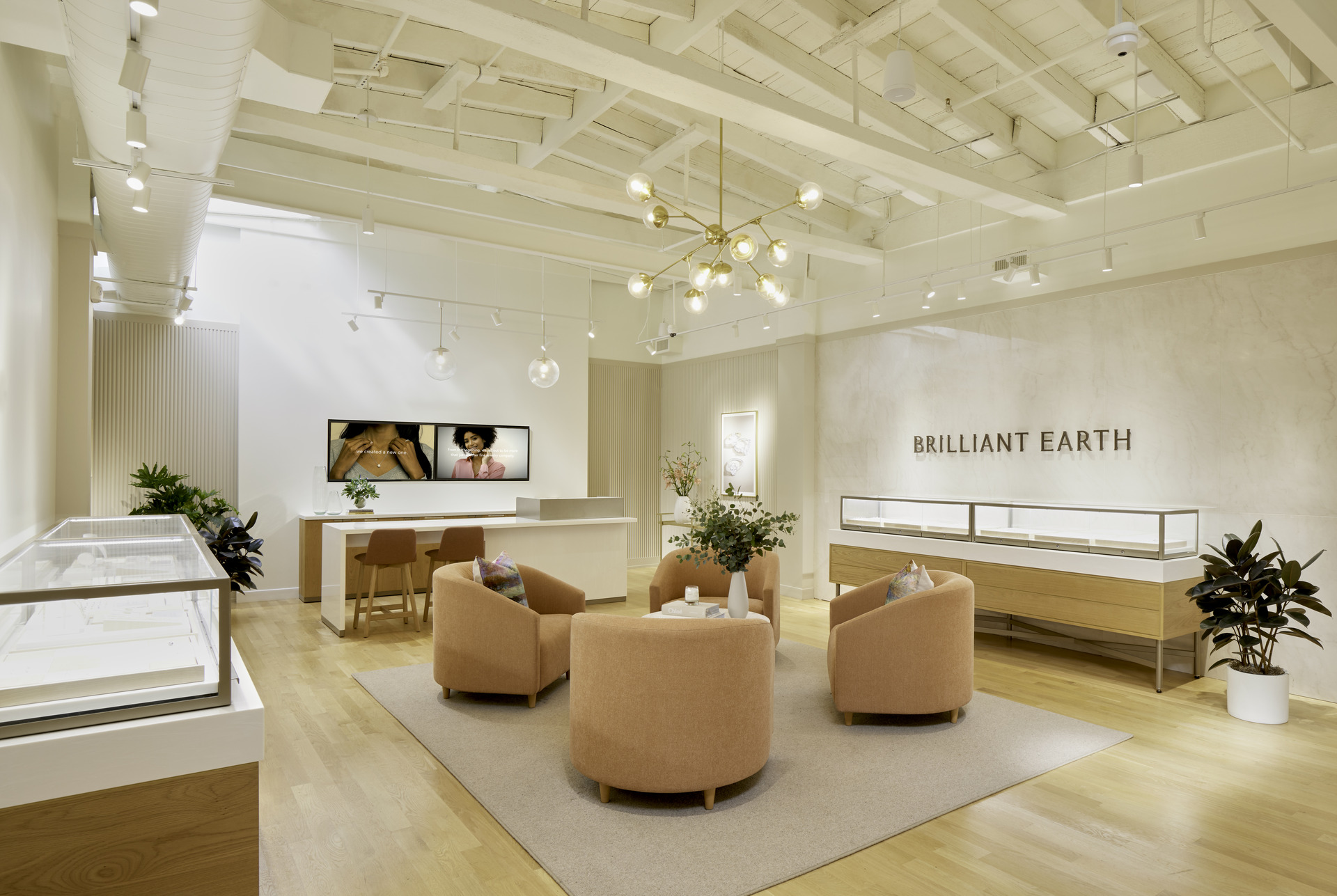 Retail Design Programming for Brilliant Earth | MG2 Architecture