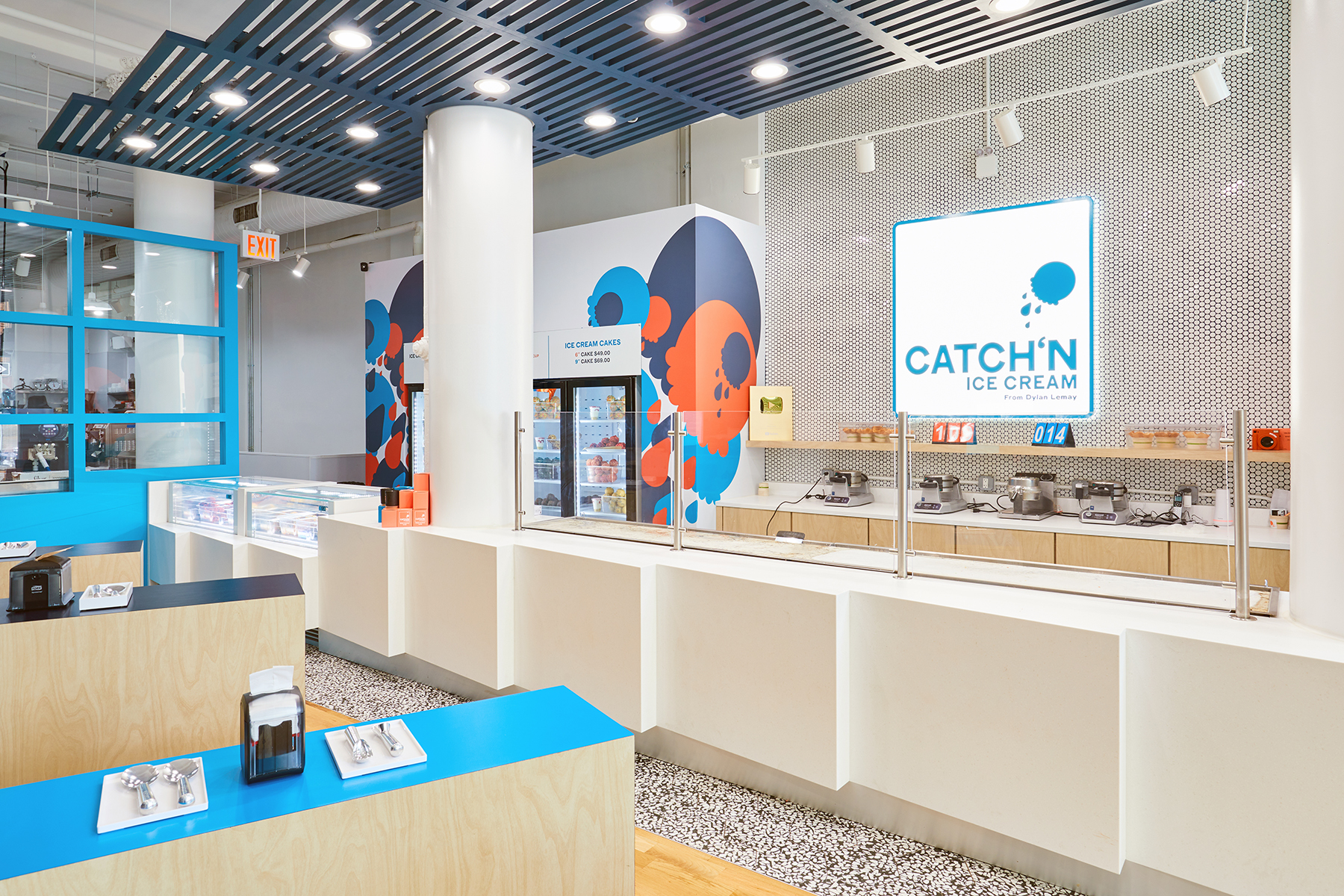 Playful Branding & Design for Catch'n Ice Cream by Dylan LeMay