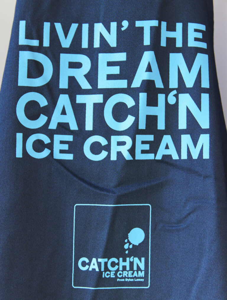 Playful Branding & Design for Catch'n Ice Cream by Dylan LeMay