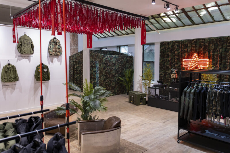 Alpha Industries - Pop-Up Retail Design