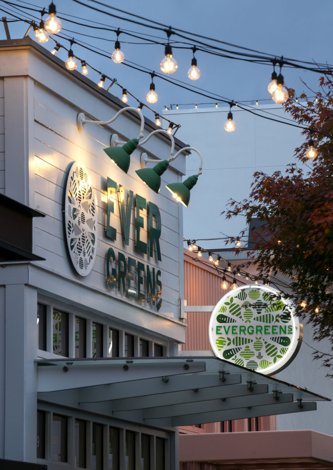 Evergreens | Sustainable Fast-Casual Restaurant Design | MG2 Architects