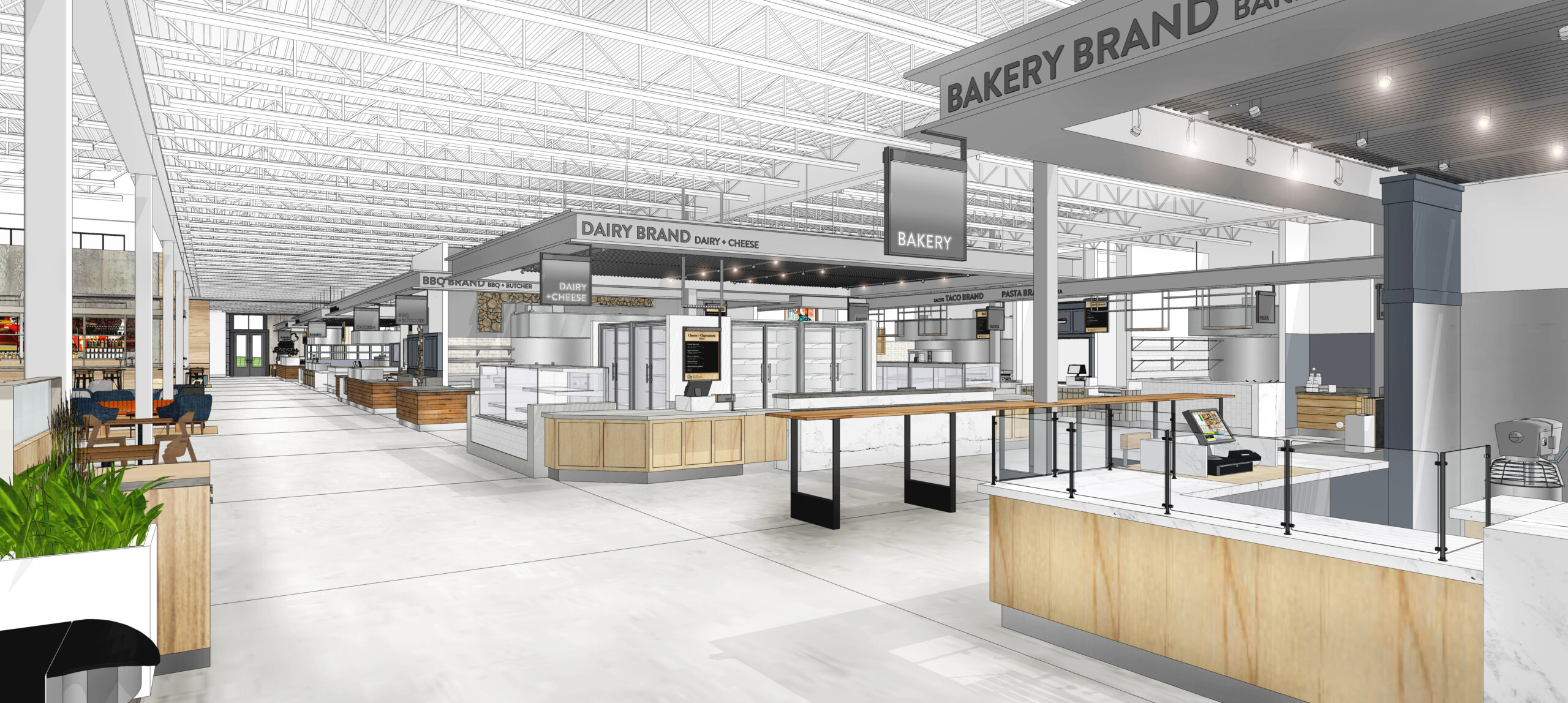 Food Hall & Entertainment - MG2