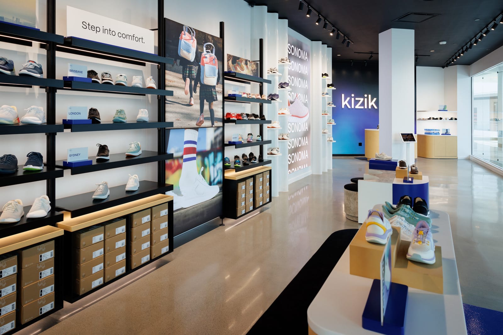 Kizik Store: A Journey from Digital to Brick & Mortar Shopping